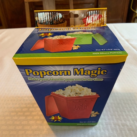 popcorn magic | Kitchen | Nwt Popcorn Magic Microwave Popcorn Popper ...